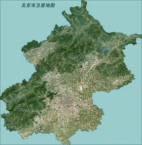 北京市地图全图高清版图标