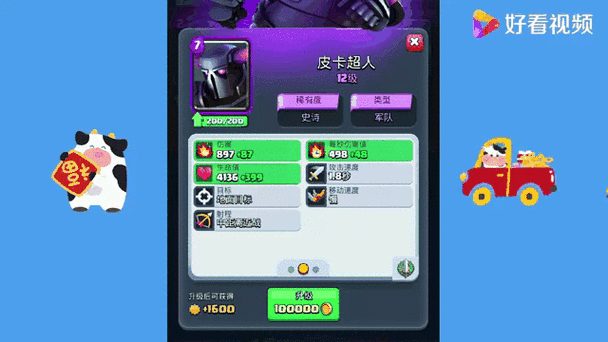 满级皮卡一刀多少伤害图标