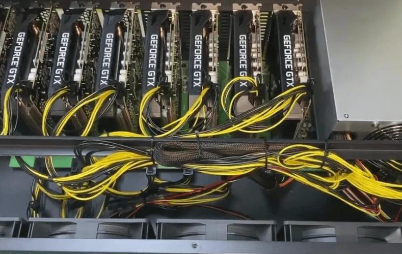tesla计算卡挖矿截图