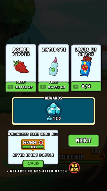 dynamons世界破解版无限金币游戏亮点截图