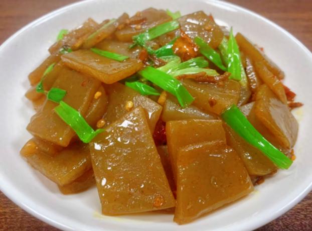 魔芋豆腐制作过程视频截图