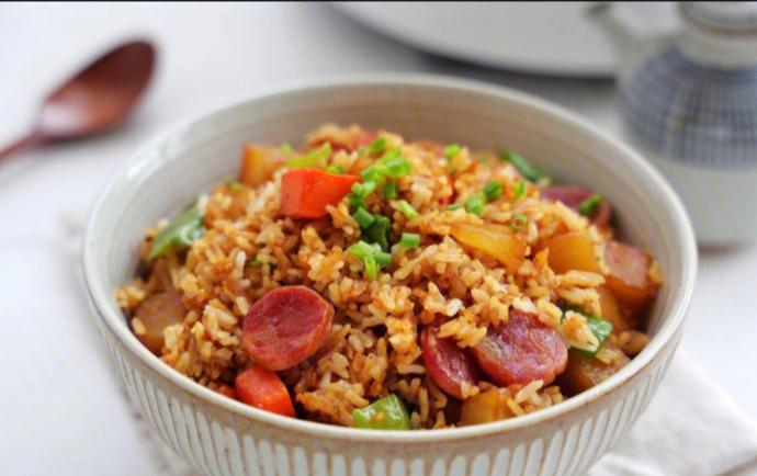 电饭锅腊肉焖饭的做法大全图标