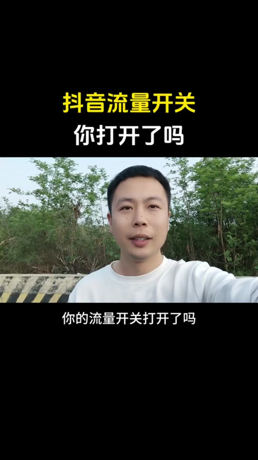 抖音上的流量开关在哪图标