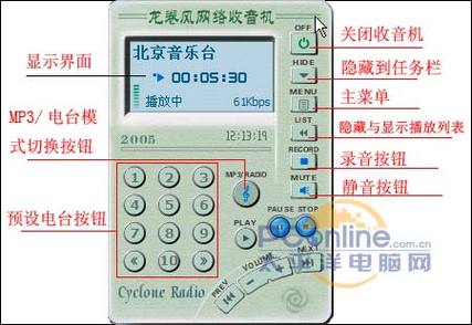 cradio龙卷风网络收音机图标