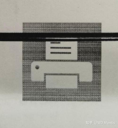打印机打印太浅图标