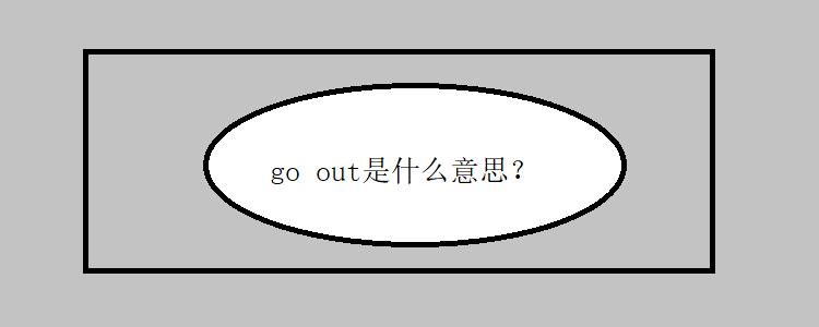 go out英语图标