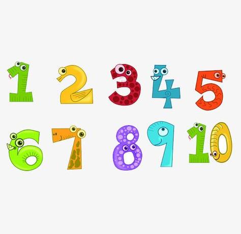 1～10数字霸气写法图标