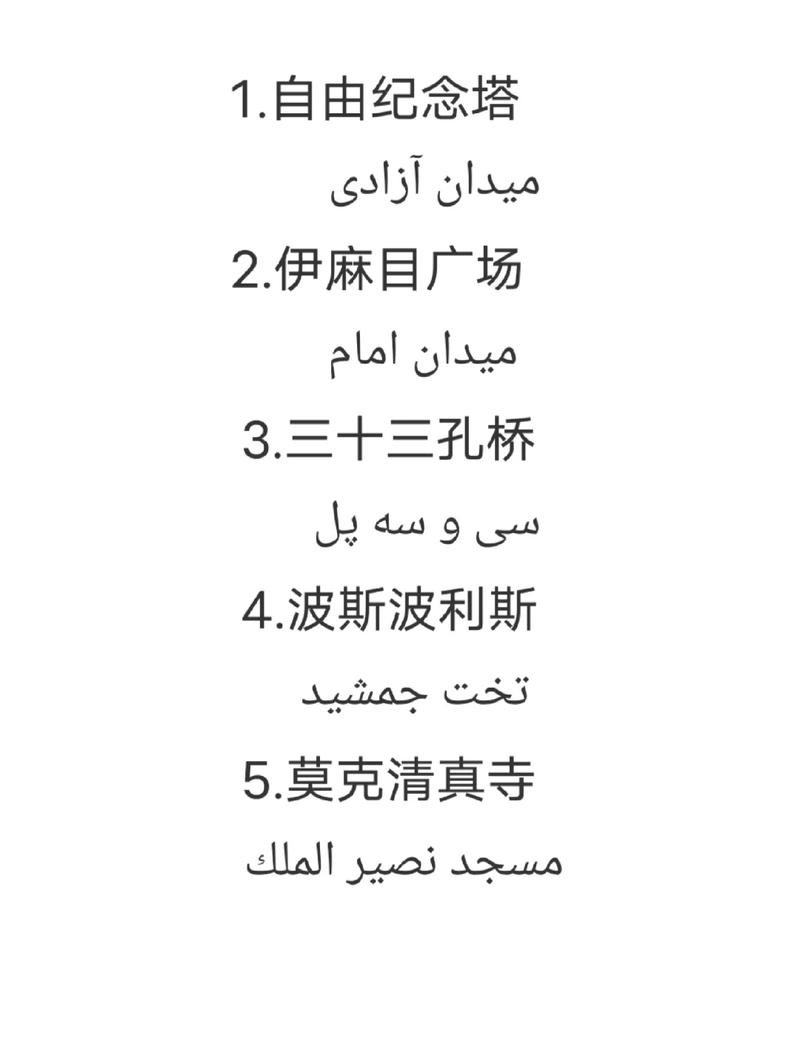 伊朗用什么语言截图