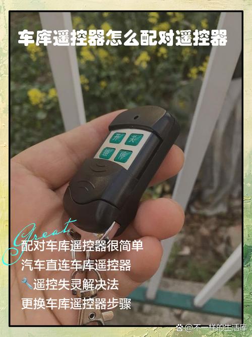 车库遥控器和车库控制器如何配对图标