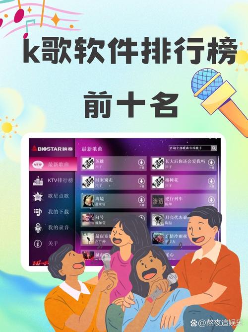 k歌软件排行榜前十名图标