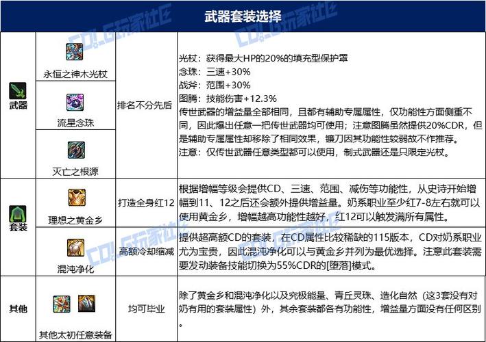 dnf奶妈最强buff套截图