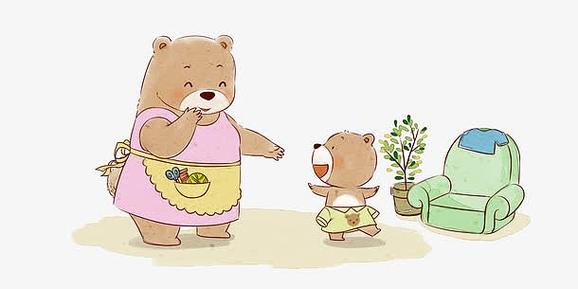 小熊和他的妈妈颖莉图标