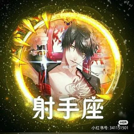 十二星座头像射手座图标