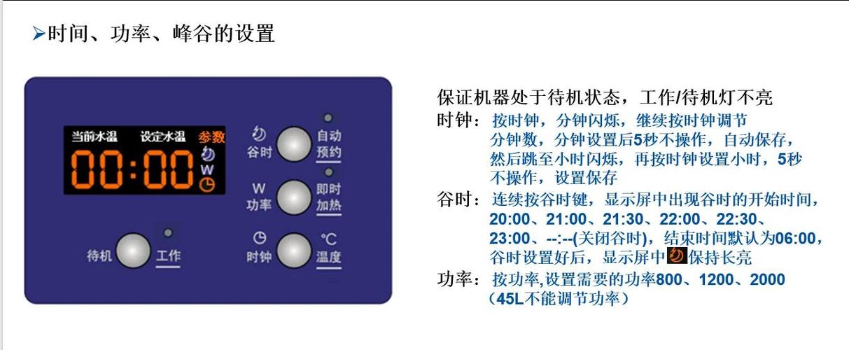 热水器的温度怎么调图标