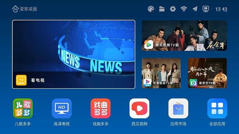 机顶盒桌面TV版图标