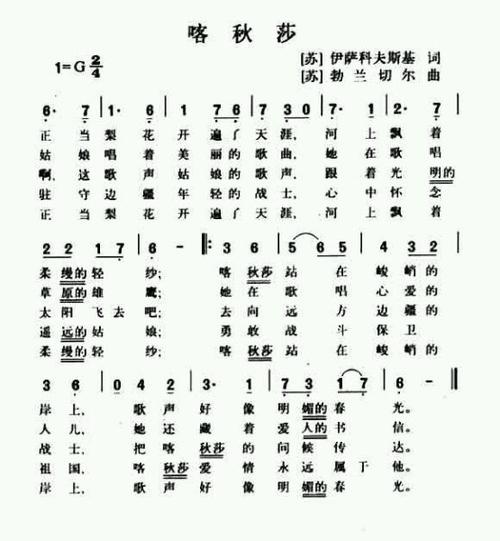 乐音清扬演唱的苏联歌曲图标