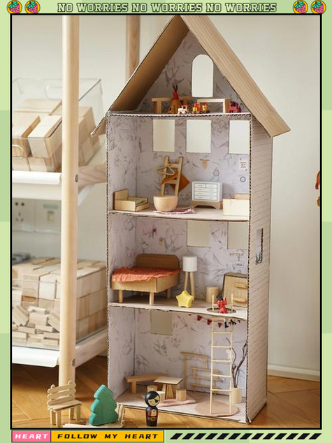 手工制作娃娃屋小家具截图