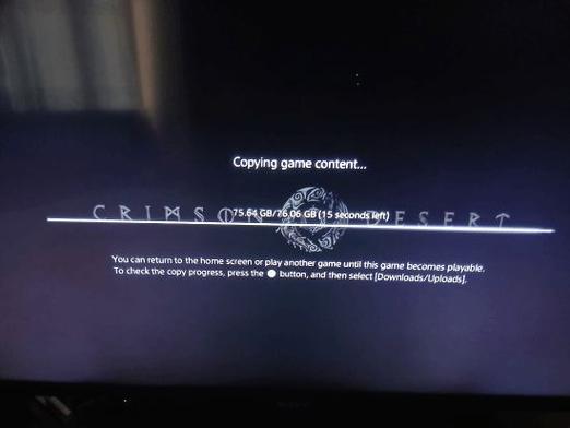 ps5游戏更新无法安装