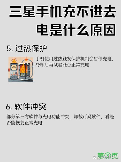 三星手机充不上电了怎么回事截图