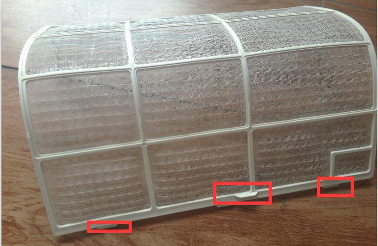 美的空调挂机怎么拆过滤网