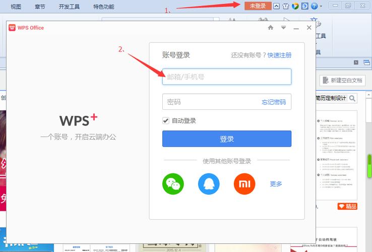 wps怎么登录会员图标