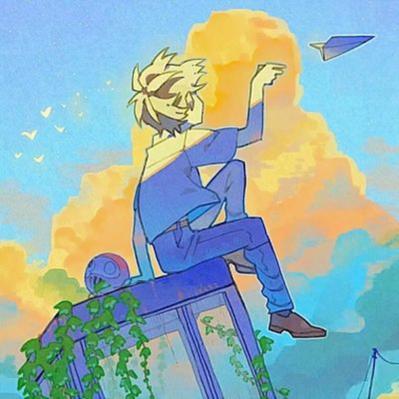 温柔治愈阳光男生头像图标