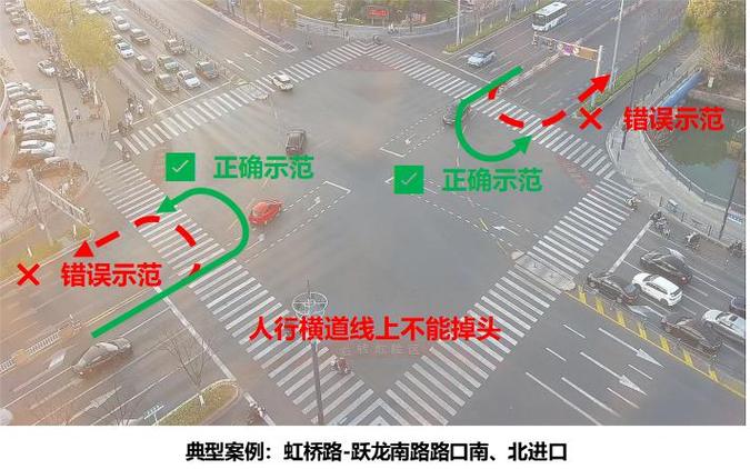 红绿灯路口掉头图解图标