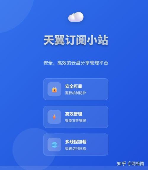 天翼小站登录图标