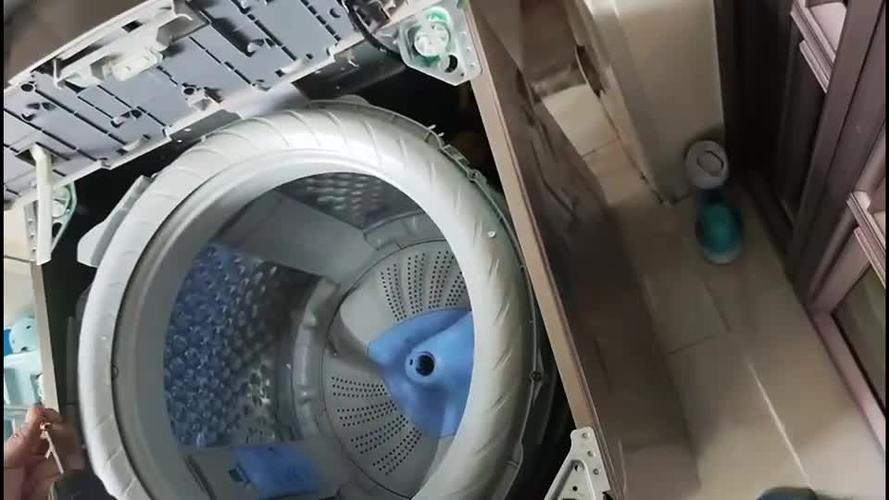 全自动洗衣机安装全过程图标