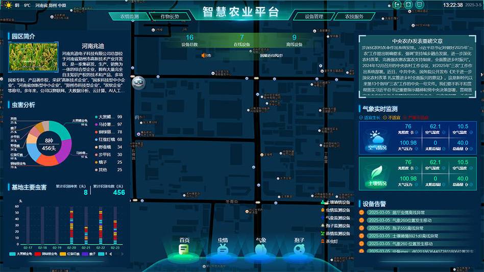 智慧农业管理平台截图