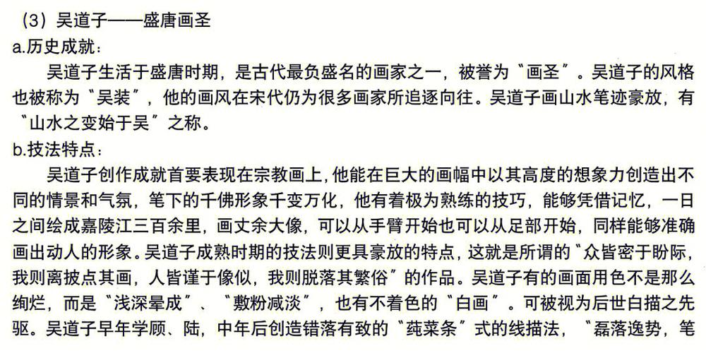 画家吴道子是哪个朝代图标