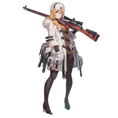 少女前线莫辛纳甘萌娘百科图标