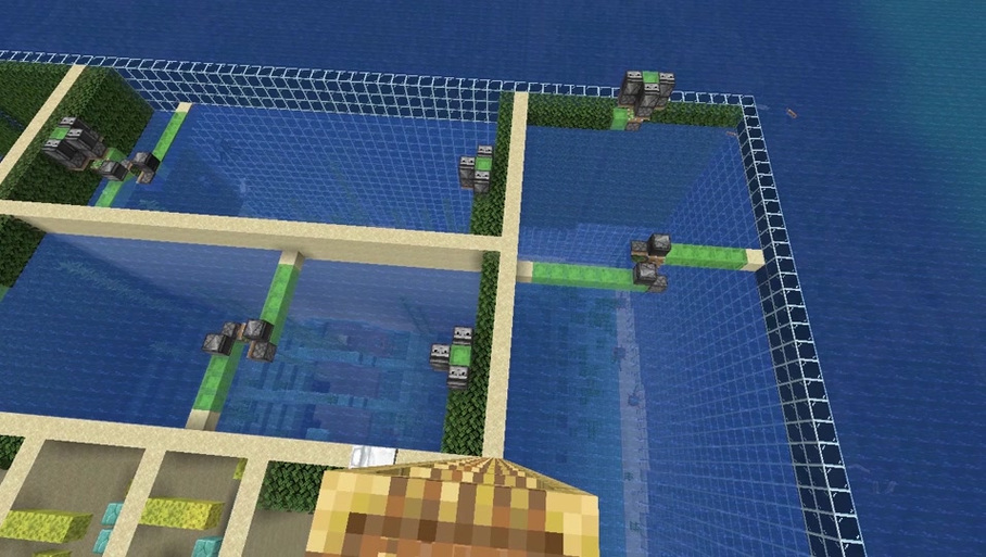 我的世界在水下建房子怎么排水截图