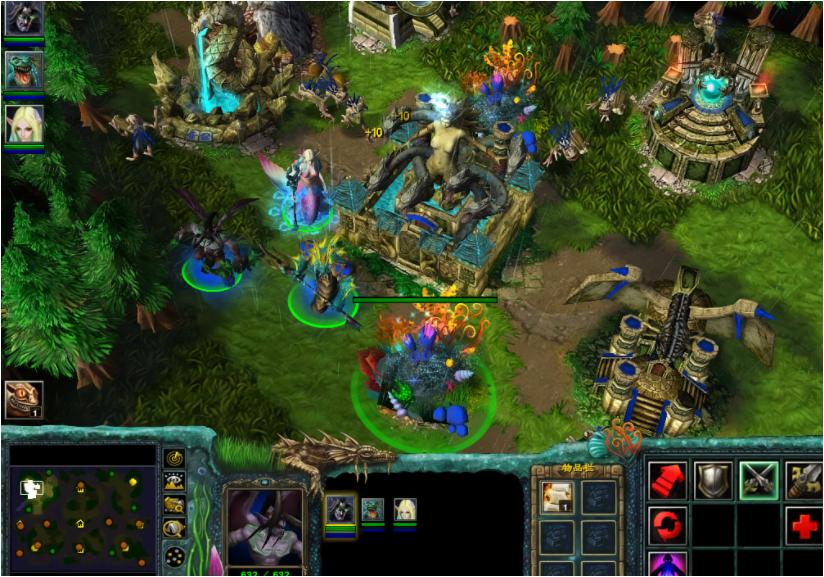 魔兽3v3无限人口大混战地图截图