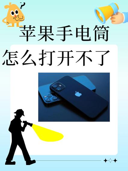苹果的手电筒怎么用不了截图