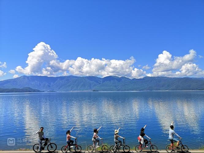 泸沽湖骑车环湖图标