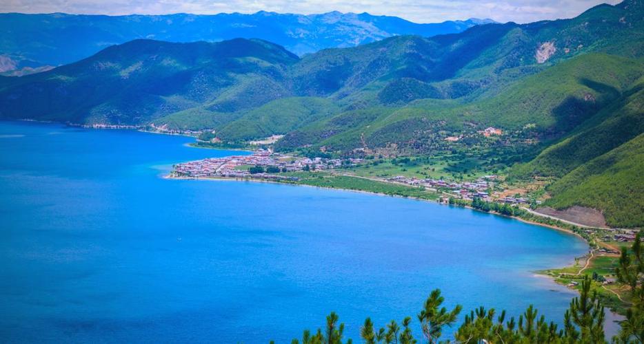 四川泸沽湖景区图标