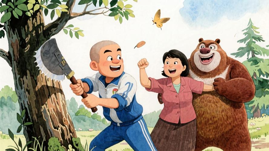 熊出没漫画图标