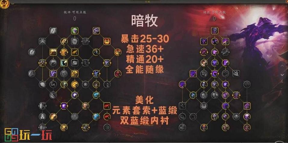 怀旧服牧师升级选择截图
