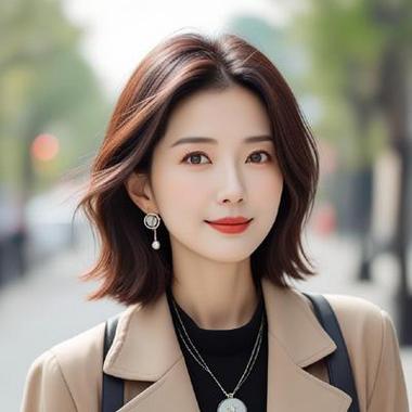 40岁气质的女头像图标