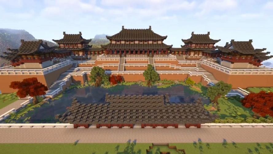 我的世界中国古风建筑图标