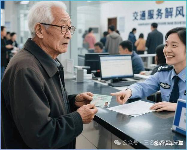 驾驶证到70岁怎么年审图标