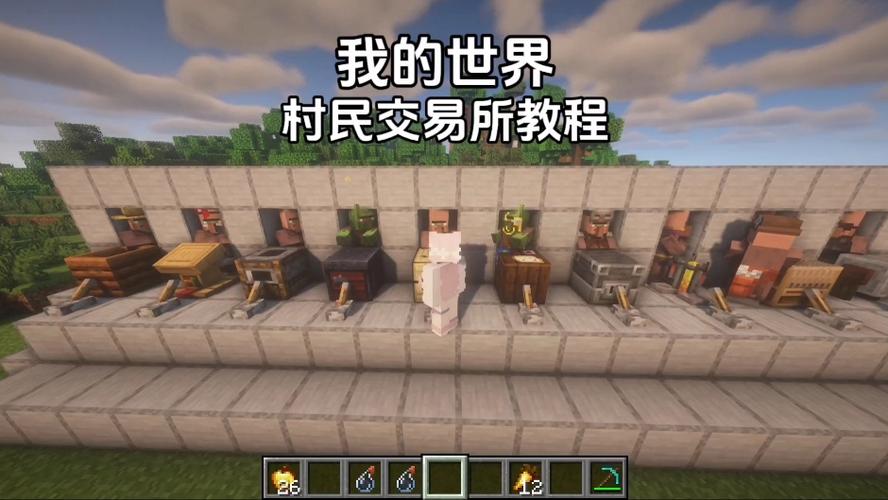 我的世界建造村民交易所图标