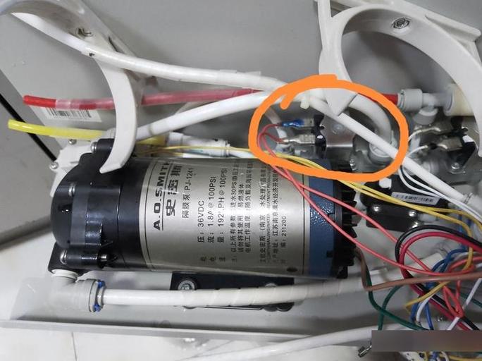 净水器接口怎样接水管图标
