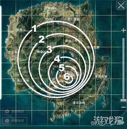 PUBG缩圈时间图标