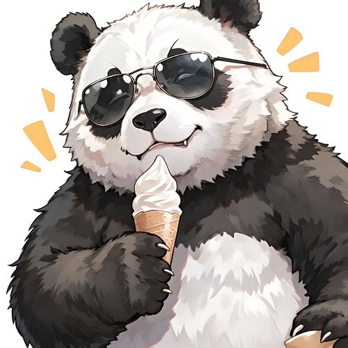 熊猫logo设计图片大全图标