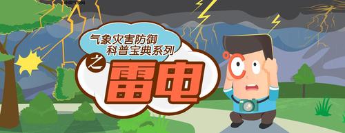 防雷安全知识图标
