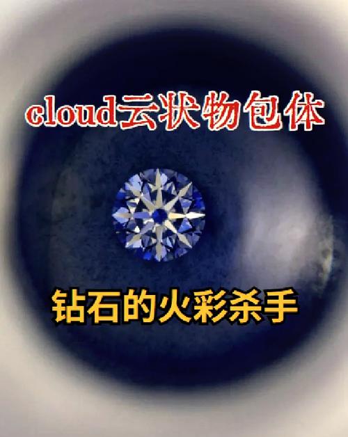 钻石看起来雾蒙蒙的
