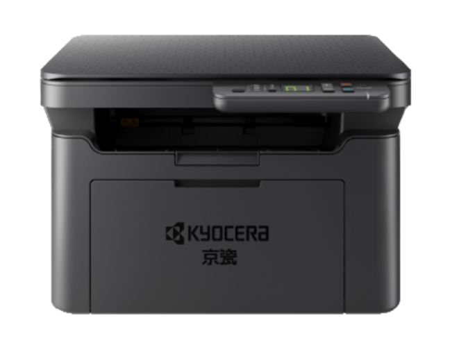 京瓷打印机打印出来有黑色背景图标