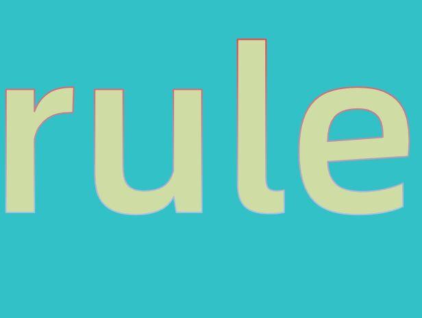 rule怎么读(标准)截图
